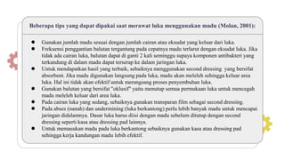 EFEKTIVITAS MADU PADA PENYEMBUHAN LUKA DM | PPTX