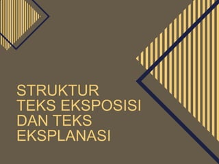 TEKS DALAM BAHASA INDONESIA (TEKS TANGGAPAN: TEKS EKSPOSISI DAN TEKS ...