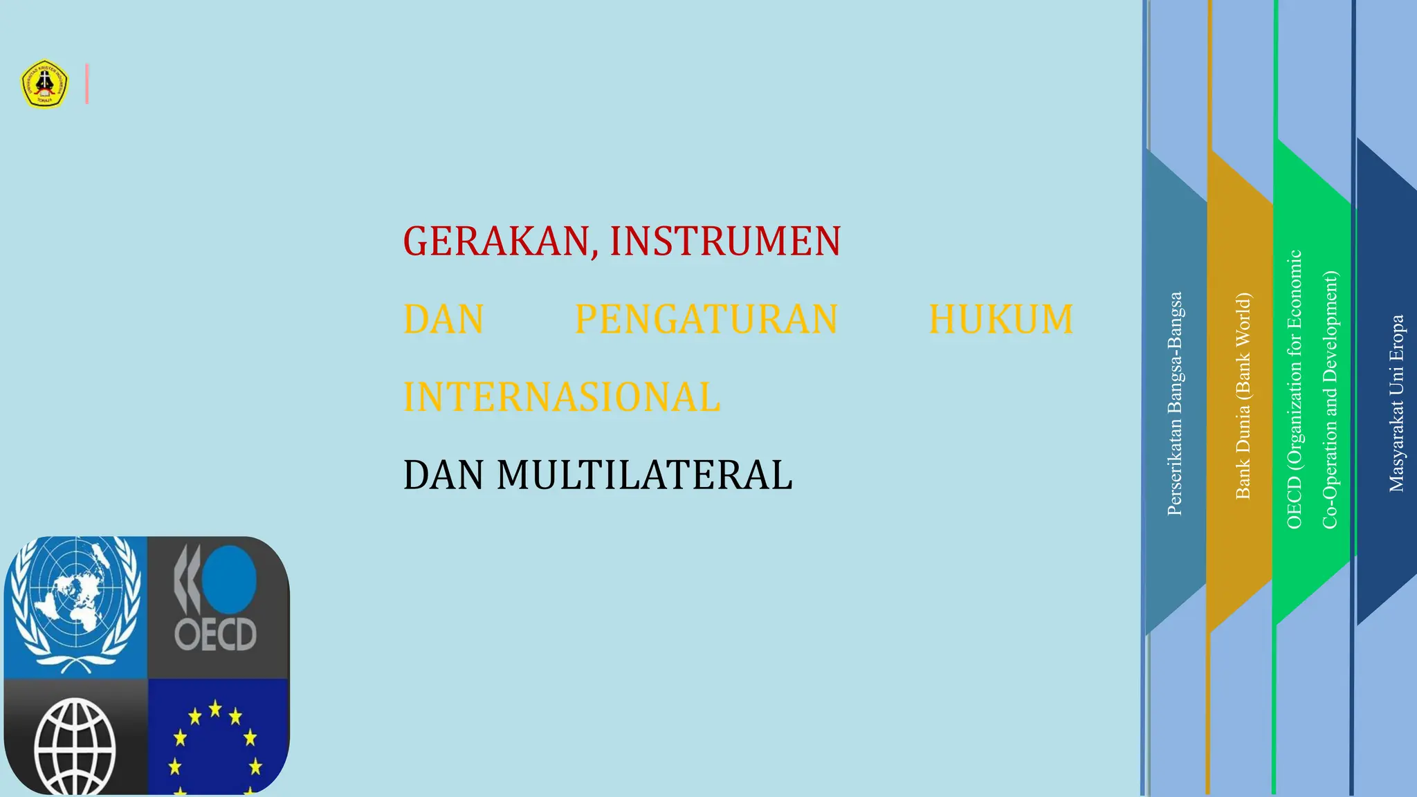 PPT_KELOMPOK 3. Materi Gerakan Kerjasama Dan Instrumen Internasional Pencegahan Korupsipptx | PPTX