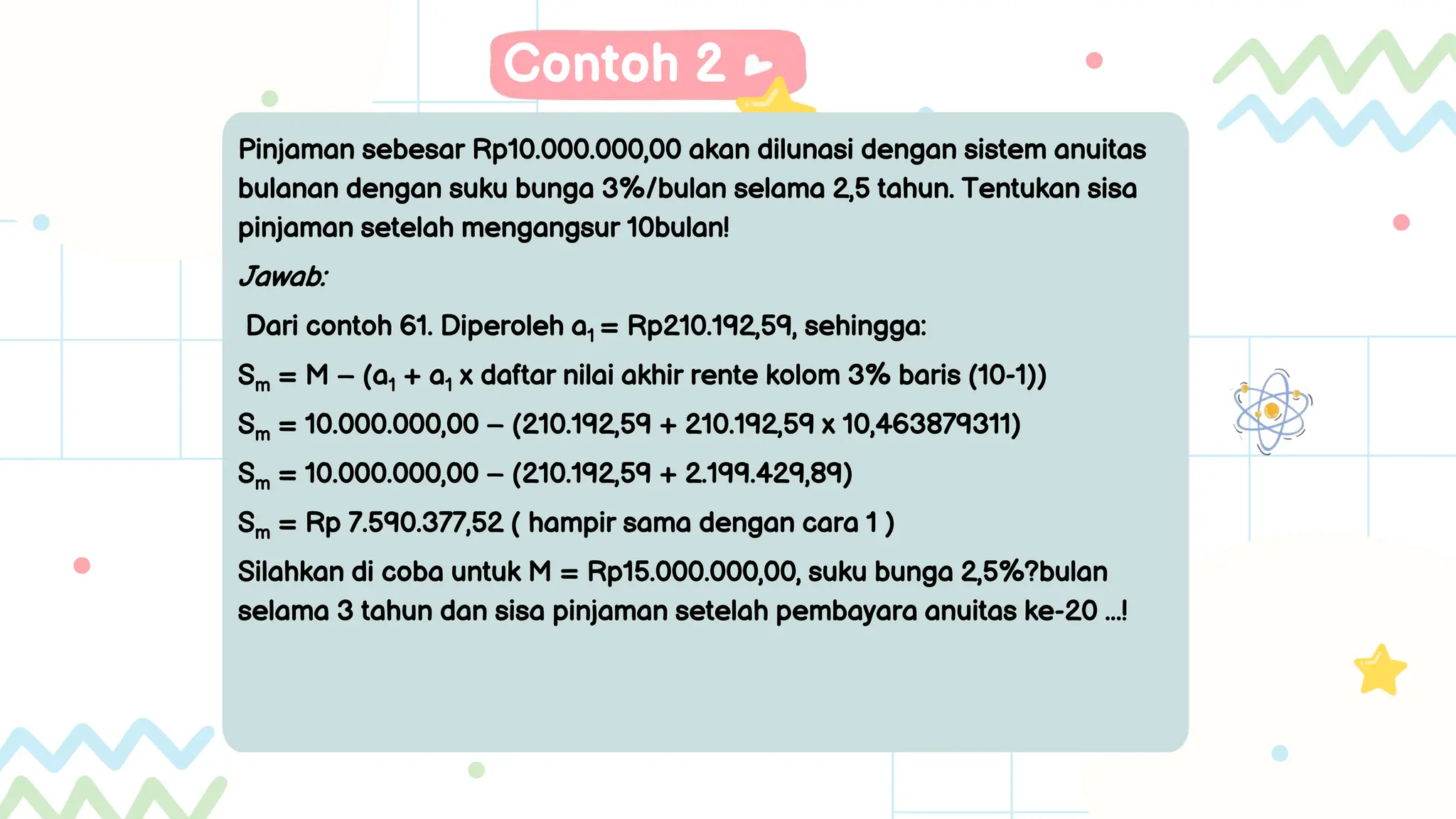 MATEMATIKA EKONOMI MATERI ANUITAS DAN NILAI ANUITAS | PPTX