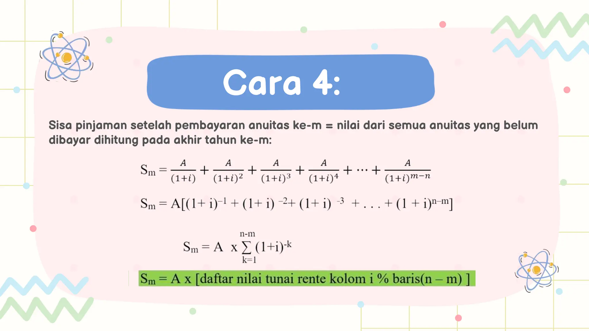 MATEMATIKA EKONOMI MATERI ANUITAS DAN NILAI ANUITAS | PPTX