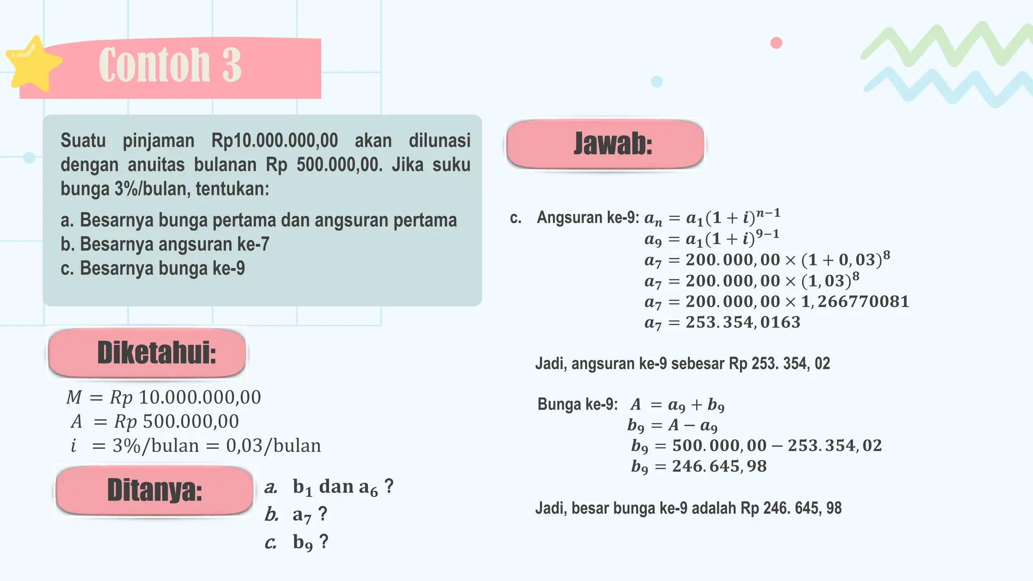 MATEMATIKA EKONOMI MATERI ANUITAS DAN NILAI ANUITAS | PPTX