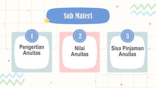 MATEMATIKA EKONOMI MATERI ANUITAS DAN NILAI ANUITAS | PPTX