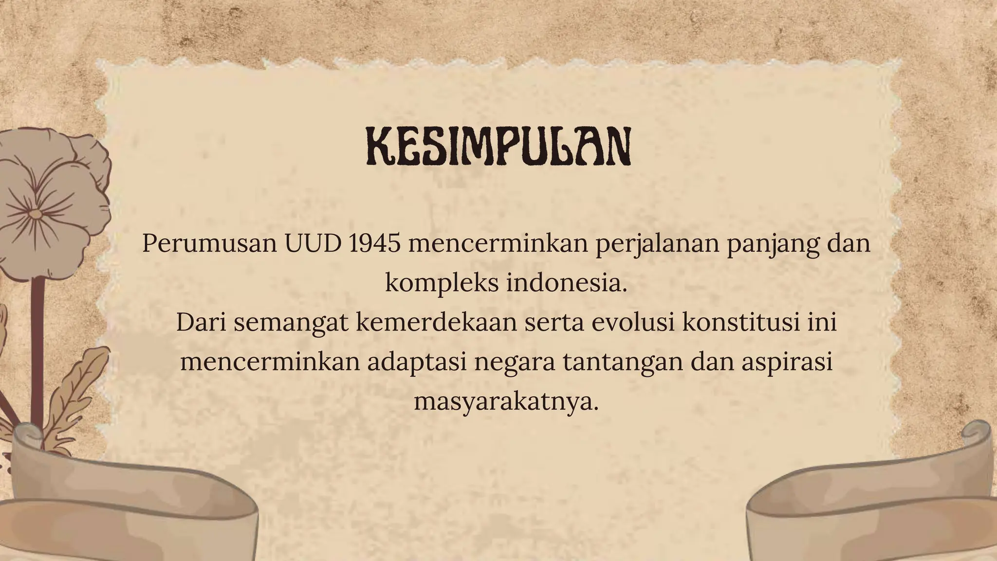 Perumusan Undang-undang Dasar 1945 UUD1945 | PPTX