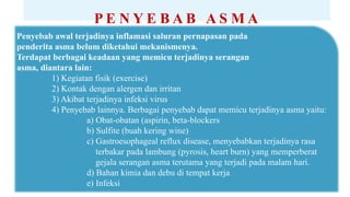 materi ajar konseling penyakit asma dan tatalaksananya | PPTX