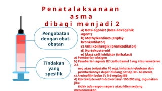materi ajar konseling penyakit asma dan tatalaksananya | PPTX