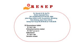 materi ajar konseling penyakit asma dan tatalaksananya | PPTX