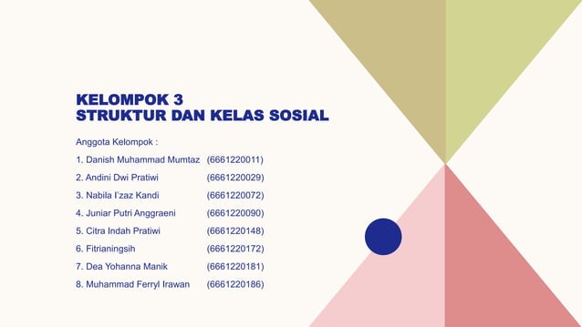 PPT Kelompok 3 Struktur dan Kelas Sosial.pptx