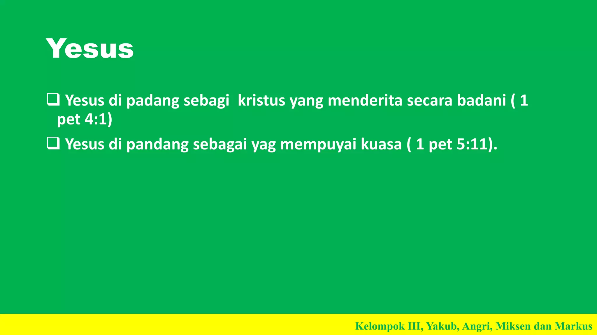 PPT kelompok 3 Teologi Perjanjian Baru | PPT