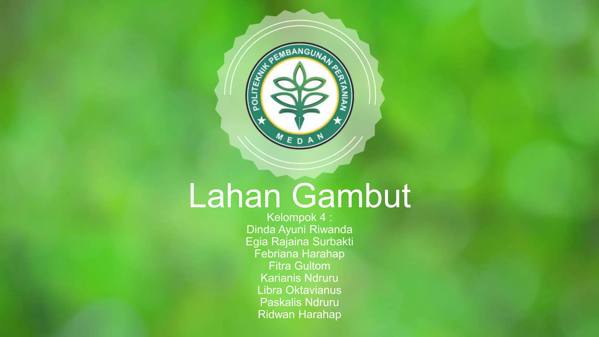 Ppt kelompok 4 : Pelestarian Sumberdaya Lahan | PPTX
