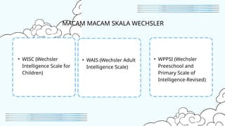 tes wechsler belleuve intellegence scale (WBIS).pptx