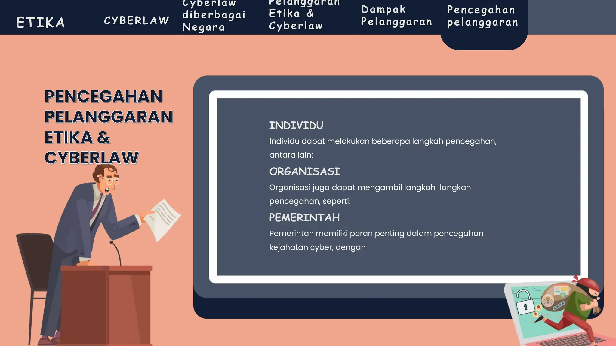 ETIKA & CYBERLAW Universitas Sulawesi Barat | PPTX