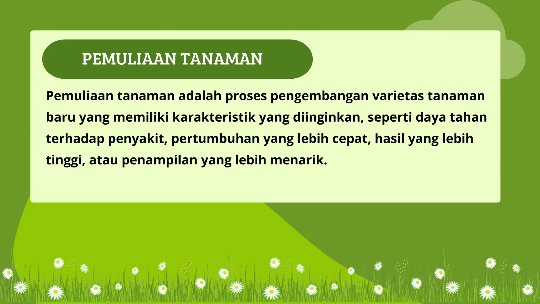 materi perkembangbiakan tumbuhan dan pemuliaan tanaman | PPTX