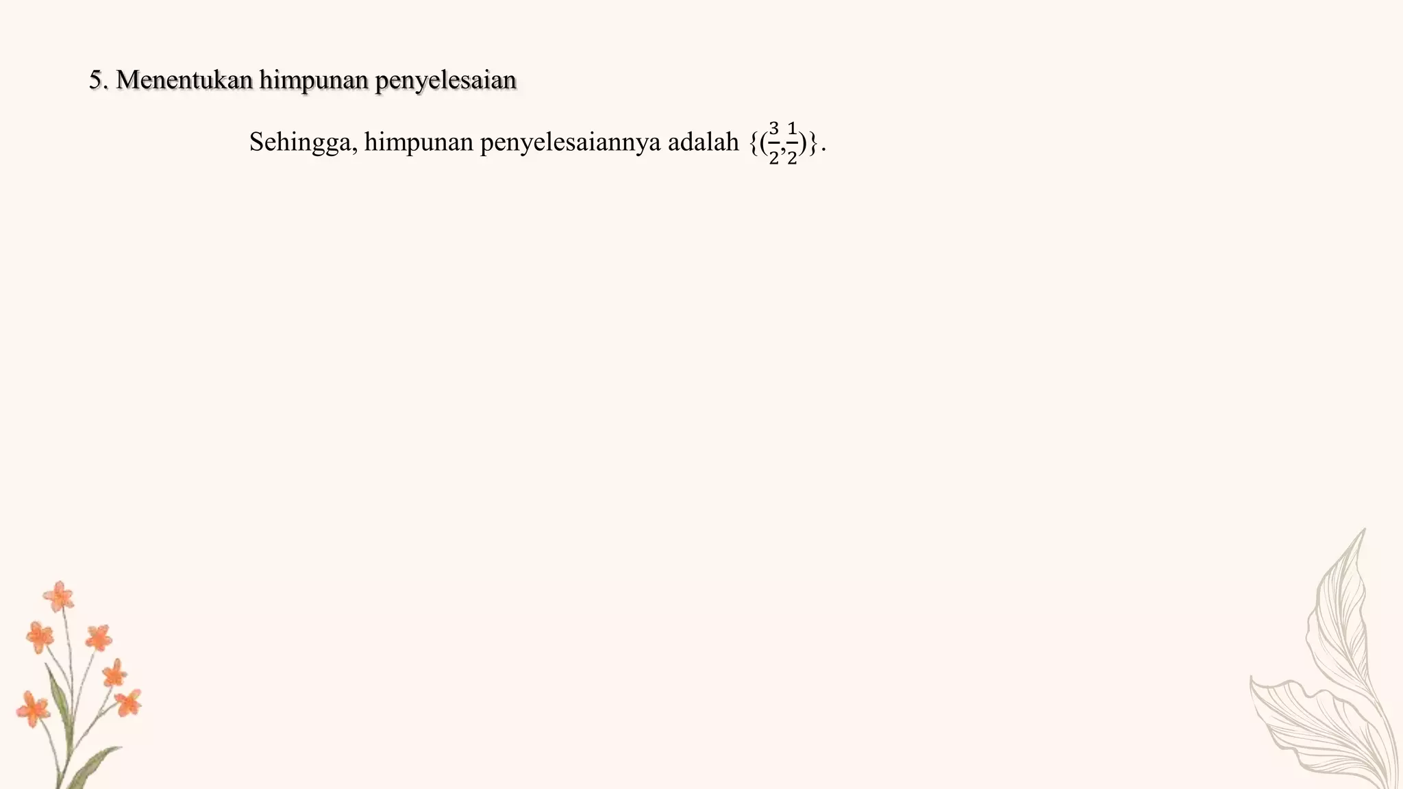 PPT SISTEM PERSAMAAN LINEAR DAN PROGRAM LINEAR.pptx