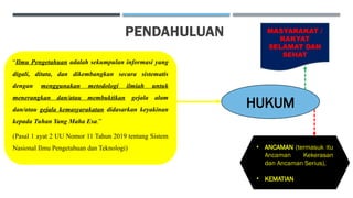 Sumber Hukum Materil dan Sumber Hukum Formil Tata Negara | PPTX