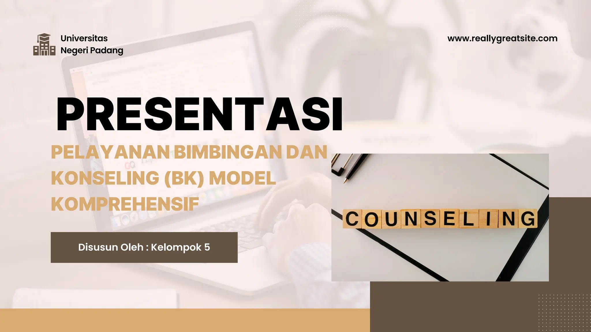 PPt Kelompok 5 Bimbingan dan konseling kelompok 2pdf | PDF