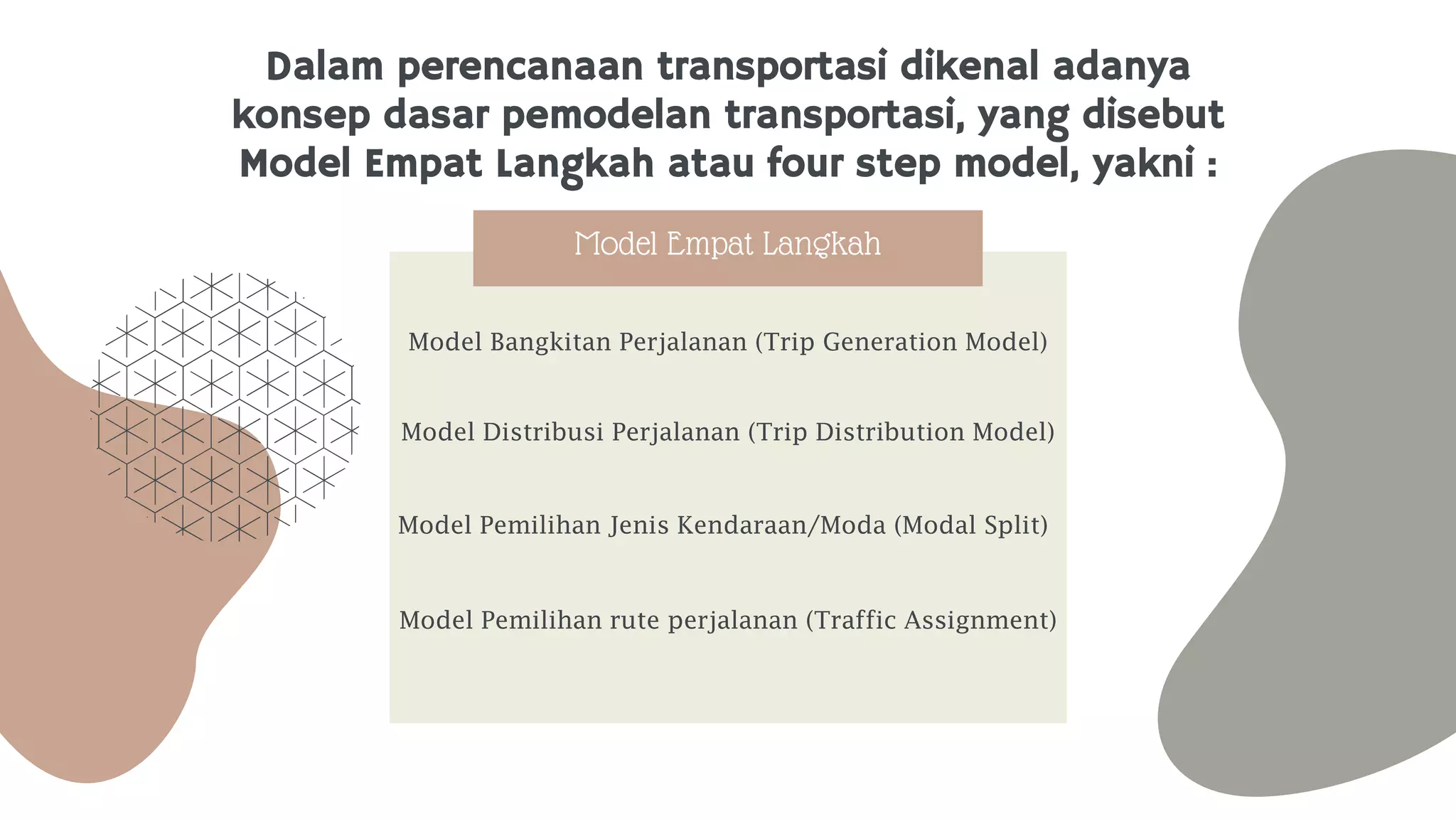 PPT KELOMPOK 5 (PERENCANAAN TRANSPORTASI DALAM PRESPEKTIF EKONOMI DAN ...
