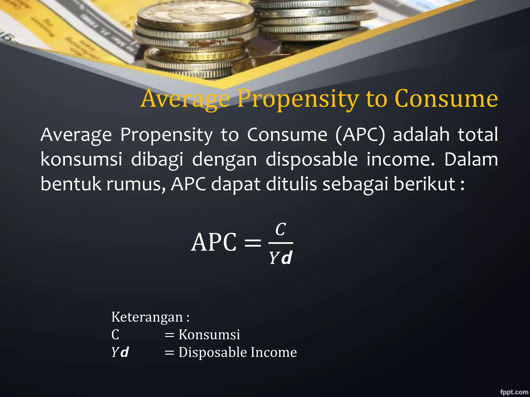 Ppt konsumsi, tabungan, dan investasi | PPTX