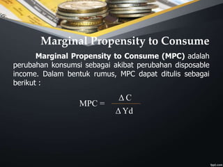 Ppt konsumsi, tabungan, dan investasi | PPTX