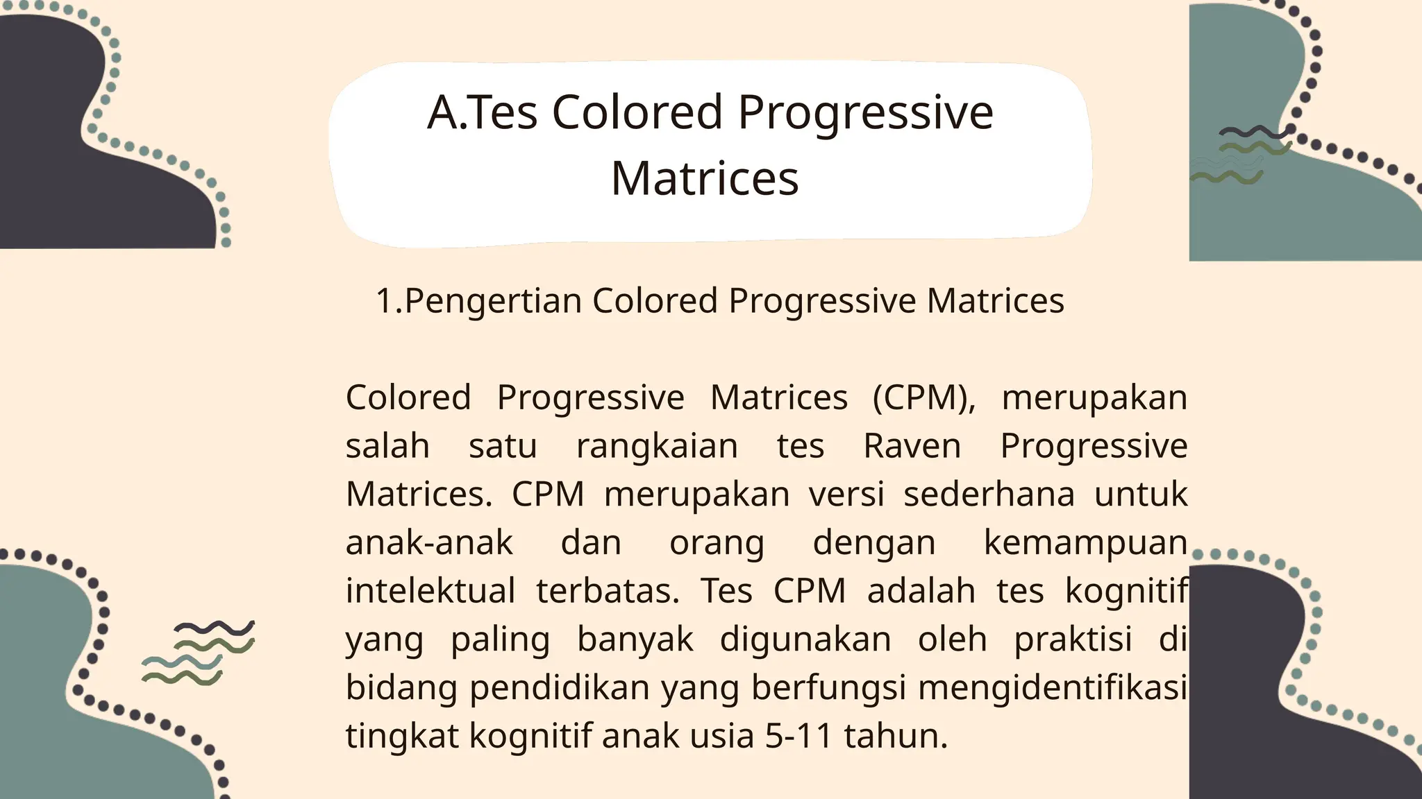 tes intelegensi psikologi cpm, spm, APM .pptx