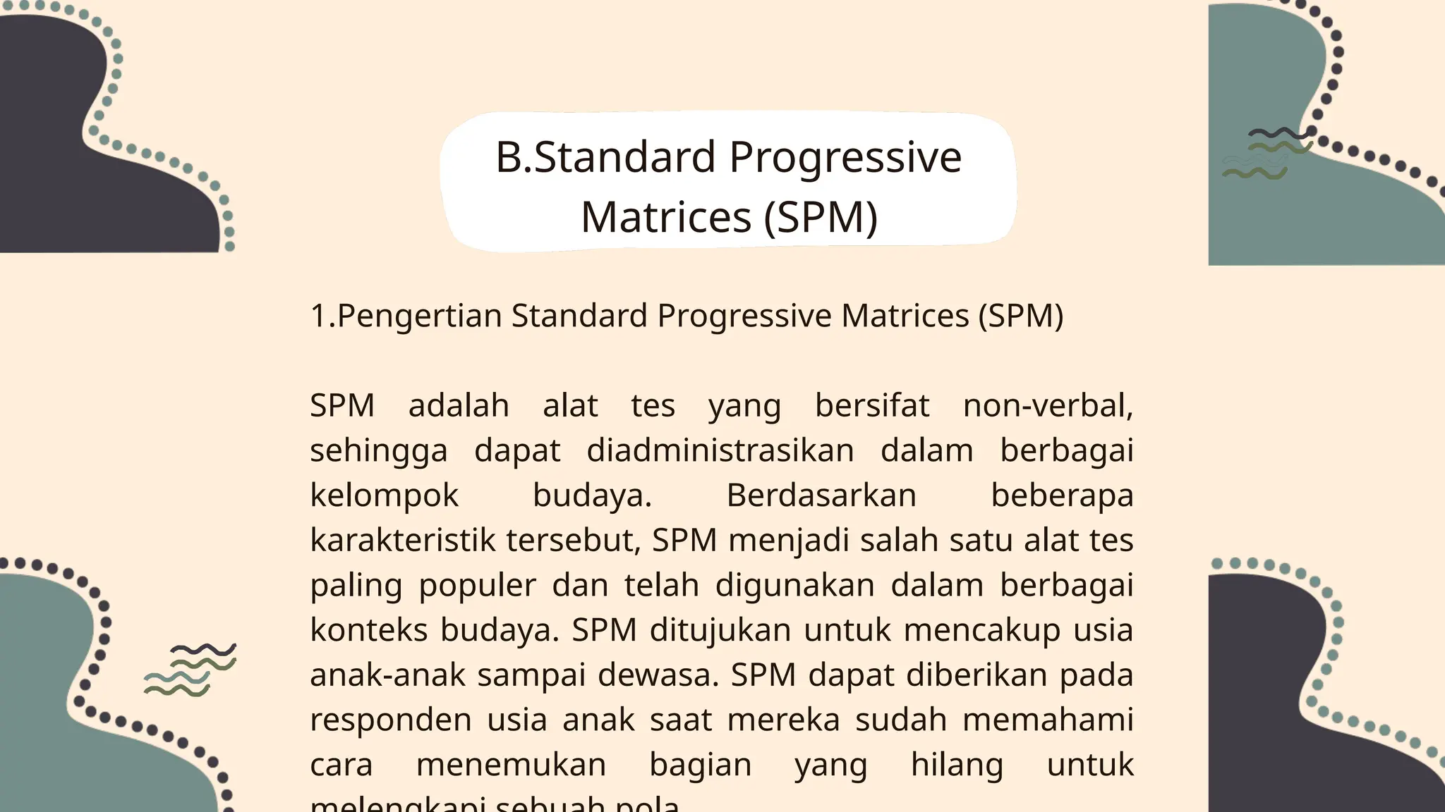 tes intelegensi psikologi cpm, spm, APM .pptx