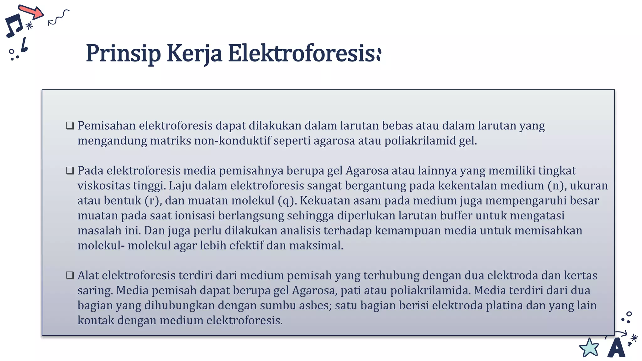 Ppt kelompok elektroforesis | PPTX