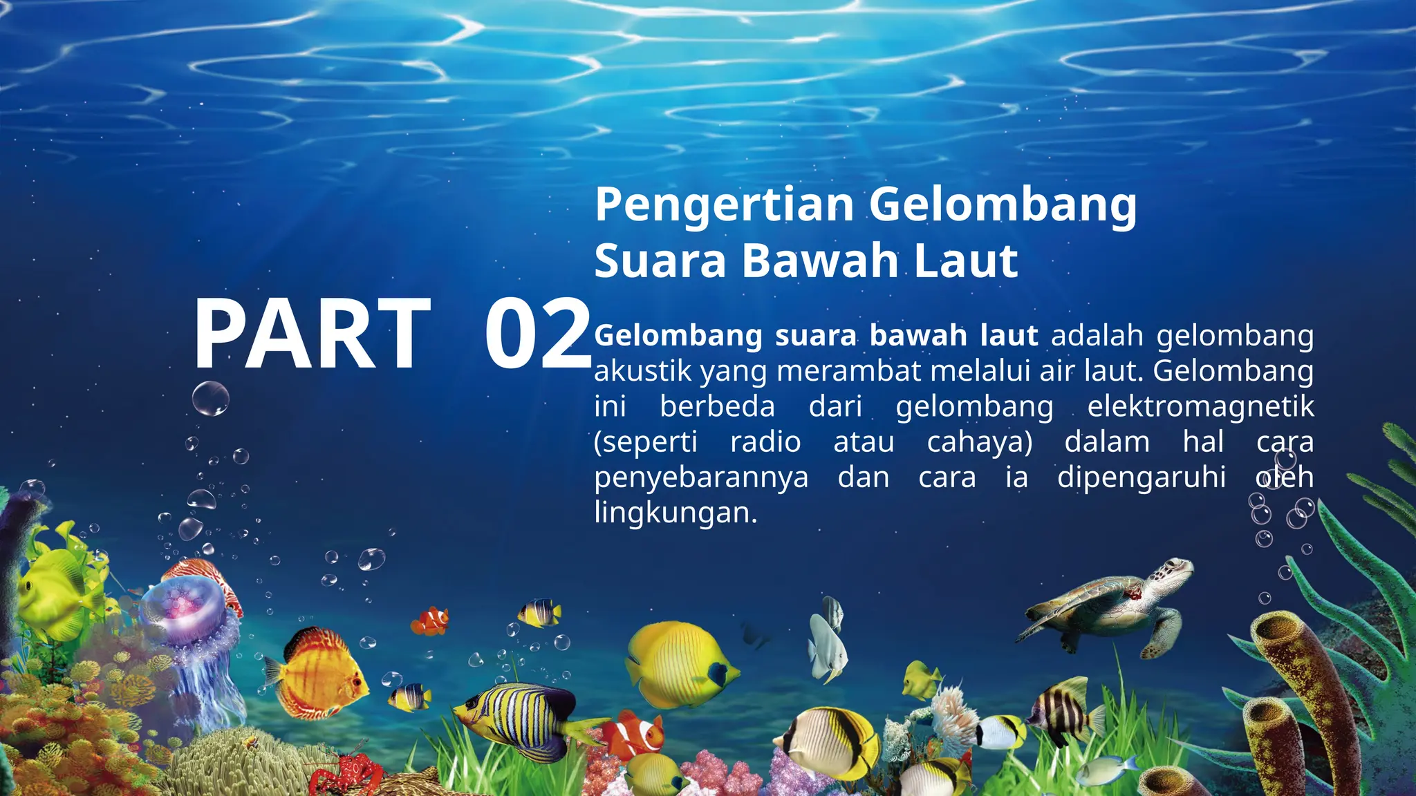 PPT Dunia Bawah Laut Kelompok AVO Smkn35 | PPT | Free Download