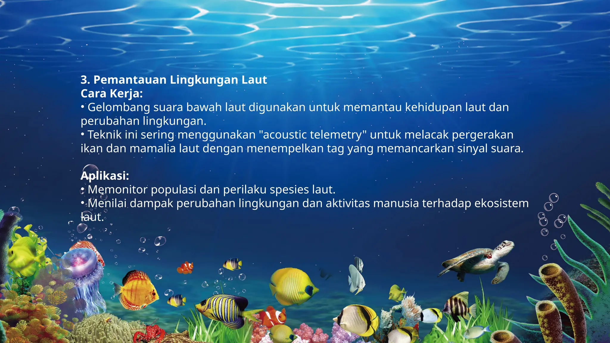 PPT Dunia Bawah Laut Kelompok AVO Smkn35 | PPT | Free Download