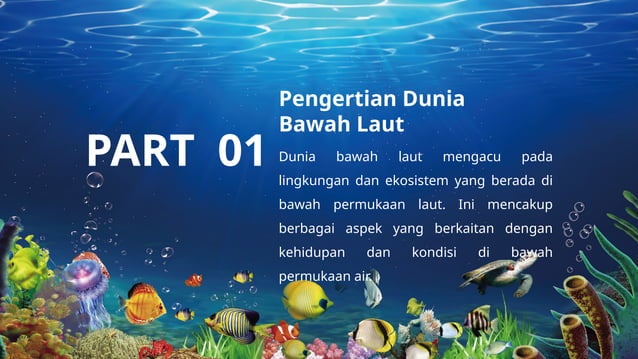 PPT Dunia Bawah Laut Kelompok AVO Smkn35 | PPT | Free Download