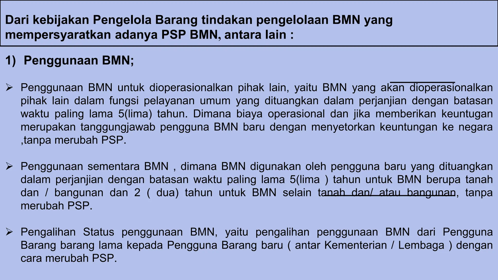 PPT Kelompok BAB III PENGGUNAAN BMN DAN BMD.pptx