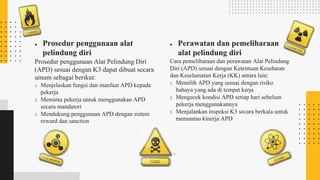 PPT KELOMPOK B KELAS B ALAT PELINDUNG DIRI | PPTX