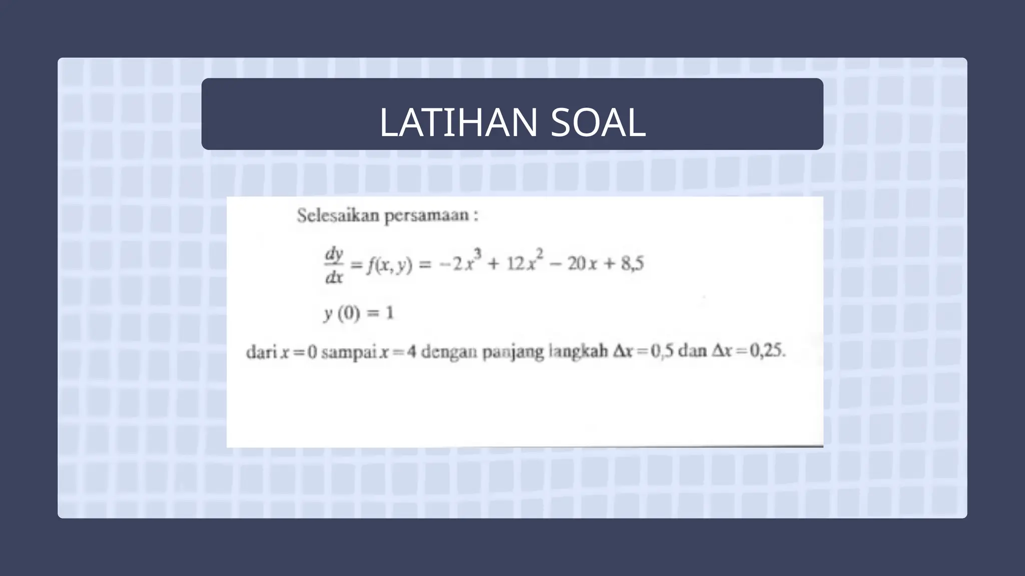 PPT Kelompok VI Metode Poligon Mata Kuliah Metode Numerik dan Pemograman | PPTX