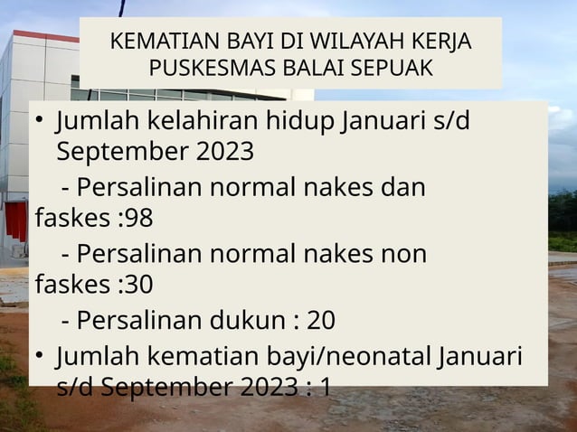 PPT KEMATIAN NEONATAL PUSKESMAS BSP 2023.pptx