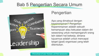 PPT Kepemimpinan dan Etos Kerja Prabu 1.pptx