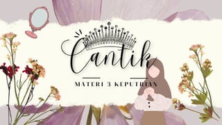 Power point materi keputrian jum'at SMA kelas X XI XII | PDF