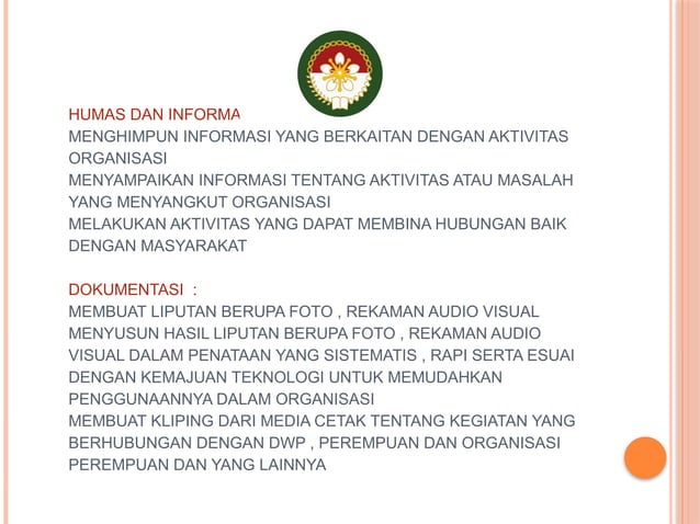 PPT administrasi Sekretariat Dharma wanita.pptx