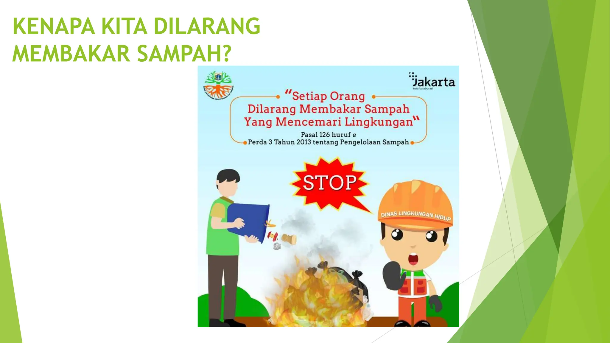 Masalah Pencemaran Udara Di Daerah Perkotaan “HINDARI MEMBAKAR SAMPAH” | PPT