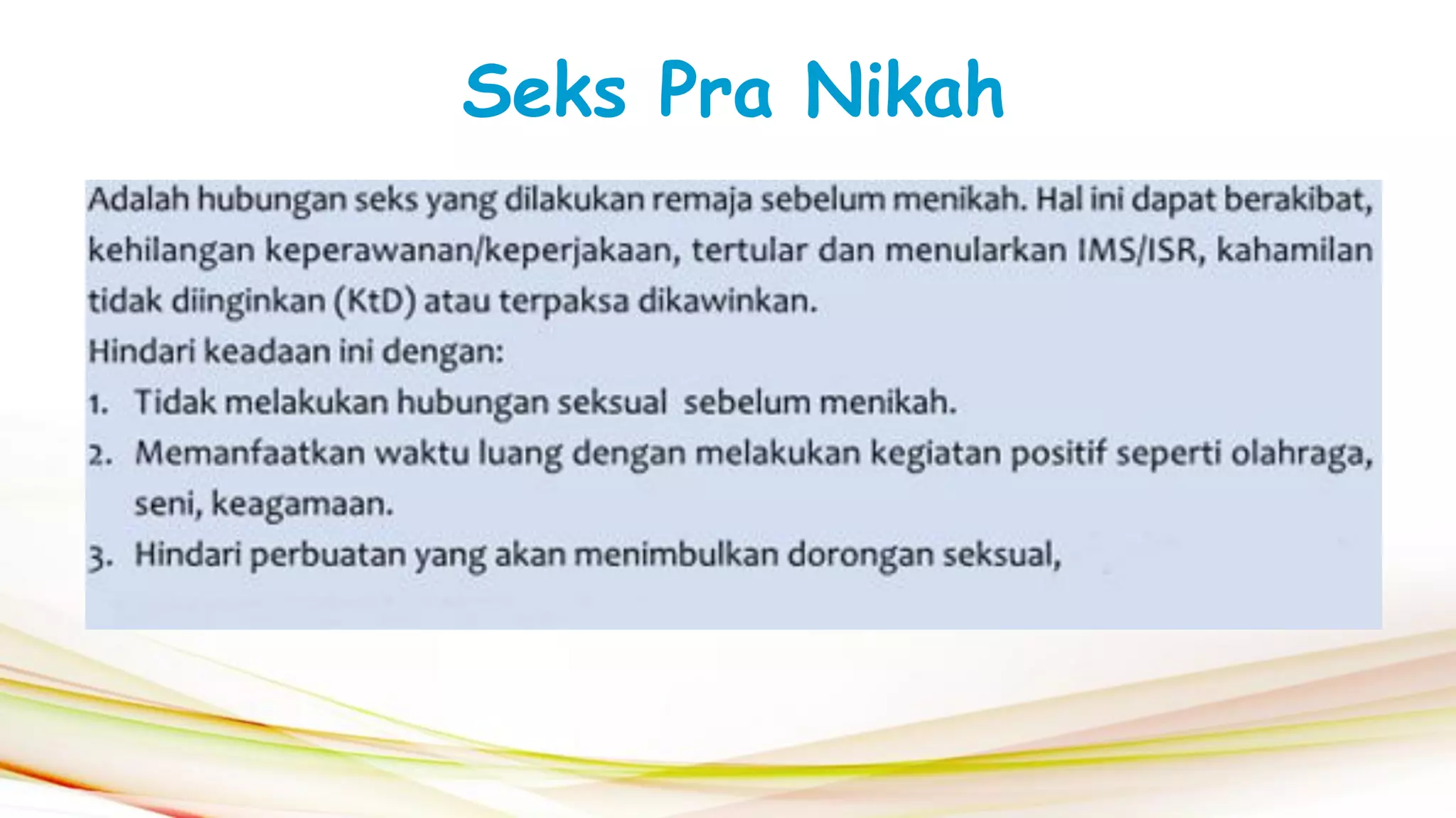 POWERPOINT KESEHATAN REPRODUKSI REMAJA ( PPT KESPRO REMAJA ) | PDF