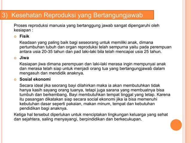 materi penyuluhan kesehatan reproduksi remaja | PPT