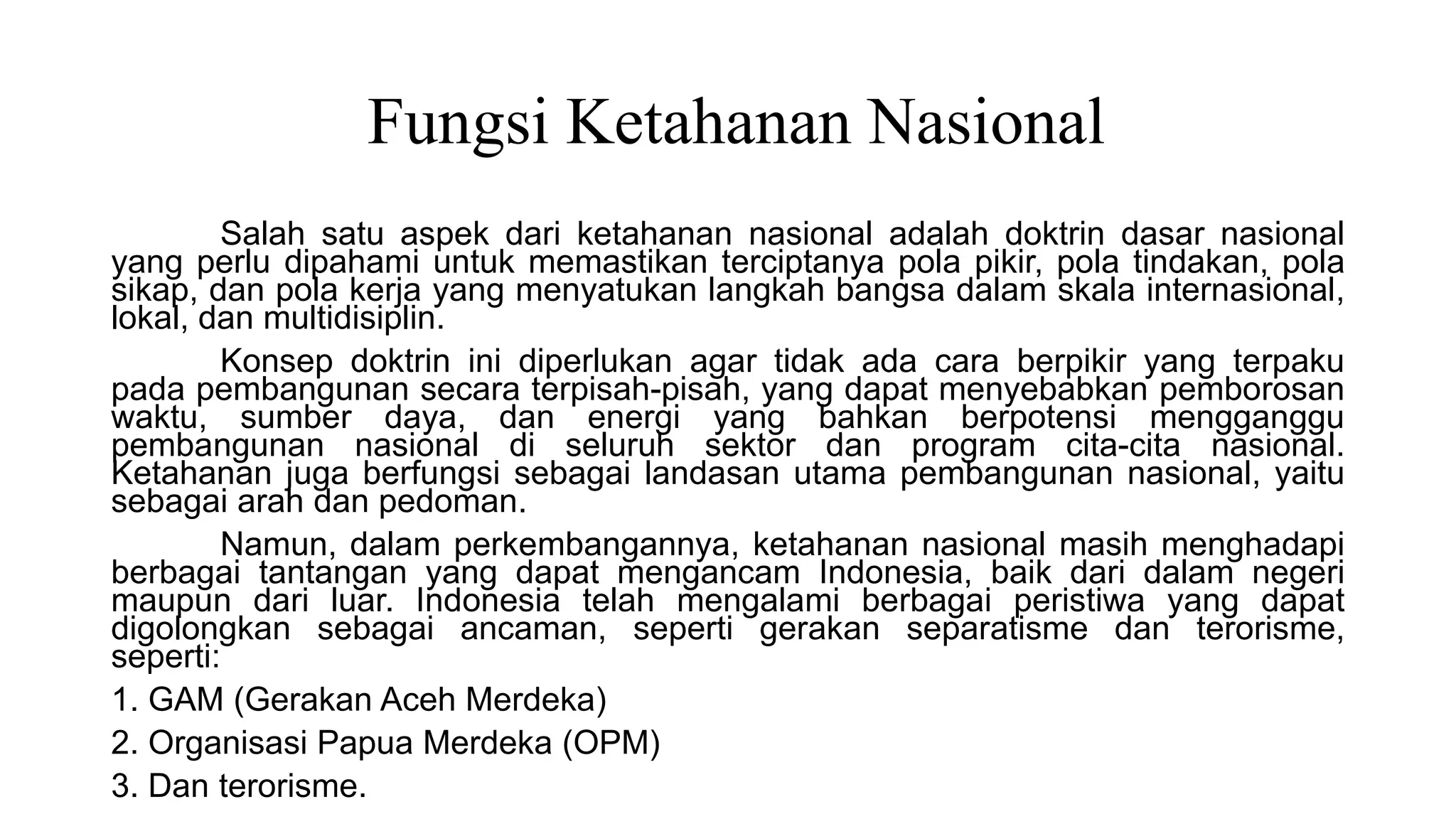 PPT Ketahanan nasional ppkn kelompok nas | PPT