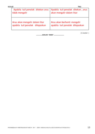 Ppt khb ting 3 2017 perdagangan jawapan (repaired) | PDF