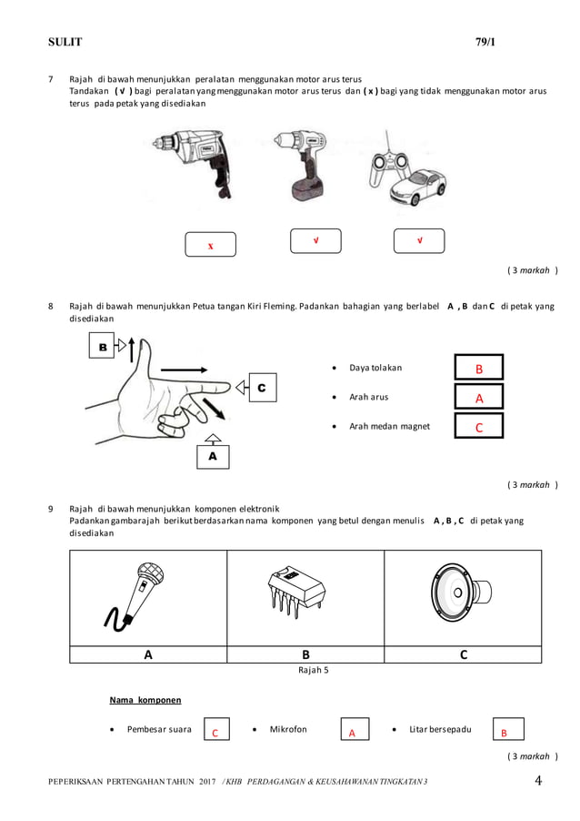 Ppt khb ting 3 2017 perdagangan jawapan (repaired) | PDF