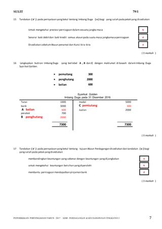 Ppt khb ting 3 2017 perdagangan jawapan (repaired) | PDF