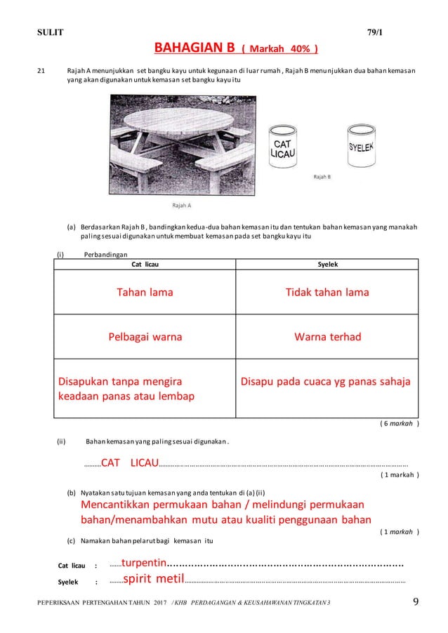 Ppt khb ting 3 2017 perdagangan jawapan (repaired) | PDF