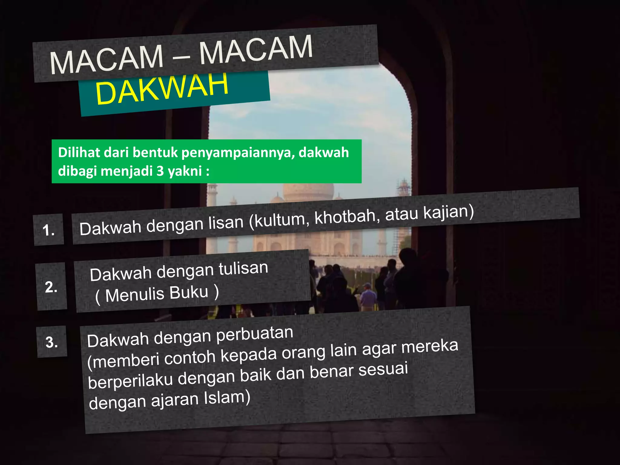Ppt khotbah, tablig, dan dakwah di masyrakat | PPTX