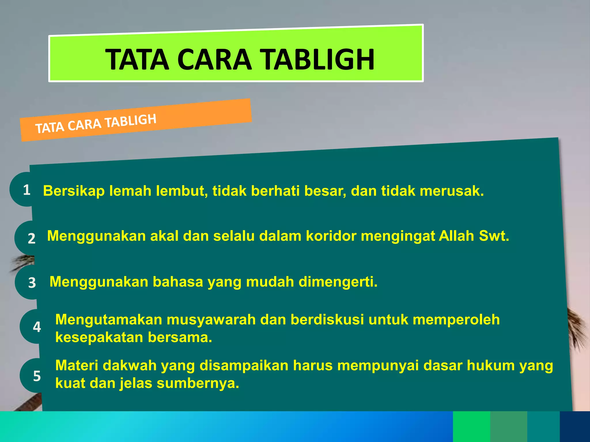 Ppt khotbah, tablig, dan dakwah di masyrakat | PPTX