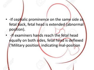 ANTENATAL EXAMINATION INVESTIGATION AND PROPHYLACTIC MEDICATIONS | PPTX