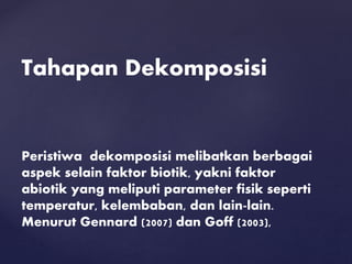 ENTOMOLOGI FORENSIK | PPTX