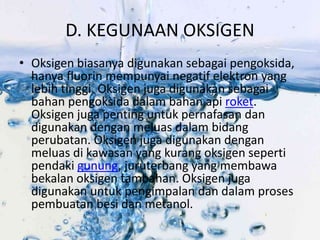 Kimia Unsur Oksigen dan Nitrogen | PPTX