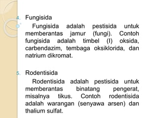 Kimia Lingkungan : Pencemaran Pestisida Terhadap DAS | PPTX